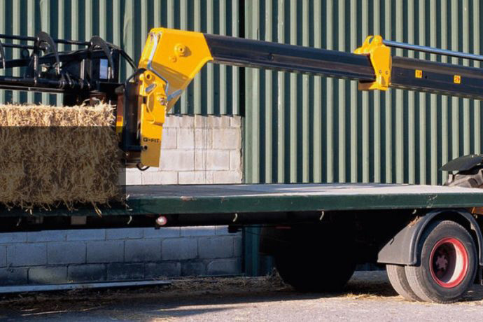 Система стабілізації стріли навантажувача JCB SRS (Smooth Ride System ...