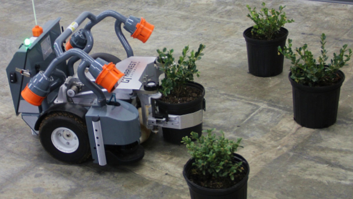 Роботизована система для роботи в теплицях Harvest Automation HV-100 ...