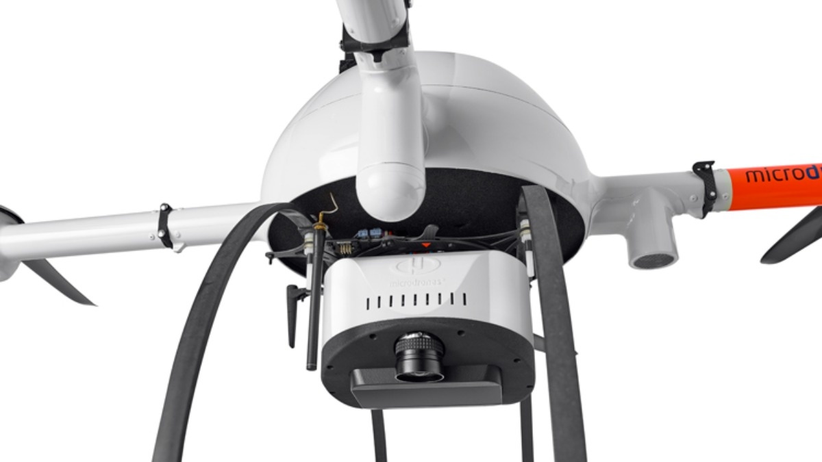 Повністю інтегрована система повітряного лазерного сканування Microdrones MdLIDAR1000 — Біржа ...